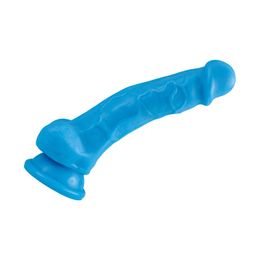 Neo - Dual Density Cock with Balls, 19 cm