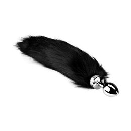 Rimba Buttplug with black Tail, 8,5 cm