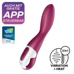 Satisfyer Heated Thrill Connect App, 20,5 cm