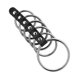 Rimba Penismanschette mit Ringen, 3,5 - 5,5 cm