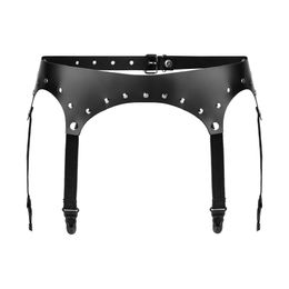 Rimba Strumpfhalter aus Leder