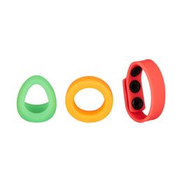 Love to Love Kit Neon Ring, 3 Teile, 2,5 - 6 cm
