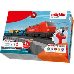 Märklin Märklin Modelleisenbahn-Set Märklin my world - Startpackung Hafenlogistik - 29342, Spur H0, mit Licht und Sound, rot