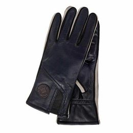 Kessler Gil Handschuhe Leder dark blue vintage