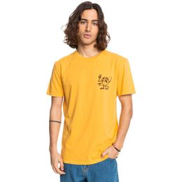Quiksilver T-Shirt »Hidden Message« Golden Rod XS XS Material: Leichter Jersey-Stoff aus Baumwolle