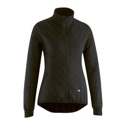 Gonso Fahrradjacke »Teixeira« Damen Primaloft-Jacke, warm, atmungsaktiv und winddicht schwarz 50 50 Körpernahe Passform