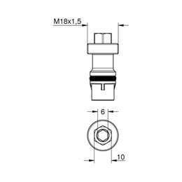 Grohe Vorabsperrung 1405300M 4005176413513 1405300M