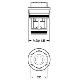 Grohe Sicherungseinrichtung (DIN-EN1717) 14055000 14055000