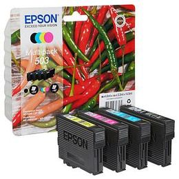 Epson 503/T09Q64 schwarz, cyan, magenta, gelb Druckerpatronen, 4er-Set