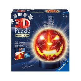 Ravensburger Pumpkin Night Light 3D Puzzle-Ball 72p