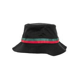 Flexfit Flex Cap Bucket Hat Stripe Bucket Hat, schwarz