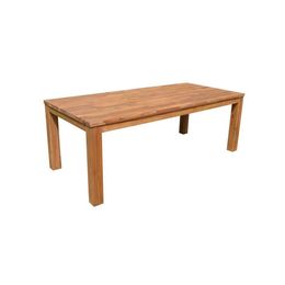 Gravidus Gartentisch Tisch Küchentisch Esstisch Gartentisch Akazie Holz 220 x 100 cm