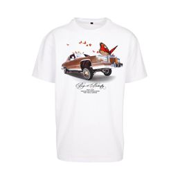 MT Upscale T-Shirt Herren Gr&ouml;&szlig;e XXL braun / rot / schwarz / wei&szlig;