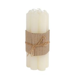 Spetebo Tafelkerze Echtwachs Stabkerzen 7er Pack 16 cm - elfenbein (Set, 7-tlg., 7-teilig), Advent, Osterdeko, Stabkerzen, Beleuchtung Tafelkerzen