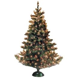 BURI Lichterkette Lichternetz 192 LED warmweiß Lichterkette Lichtervorhang Weihnachten