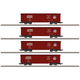 Märklin Märklin 82497 Z 4er-Set Box-Car der Union Pacific