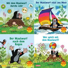Carlsen Verlag Maxi-Pixi-Box 99: Neues vom Maulwurf (4x5 Exemplare) - Hanna Sörensen, Box