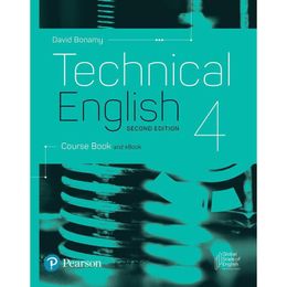 Technical English 2nd Edition Level 4 Course Book and eBook - David Bonamy, Kartoniert (TB)