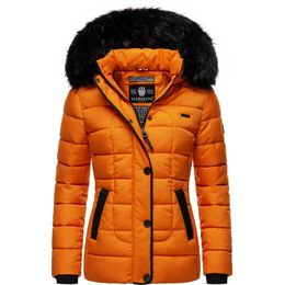 Marikoo Winterjacke 'Unique' Damen Größe XL orange / schwarz