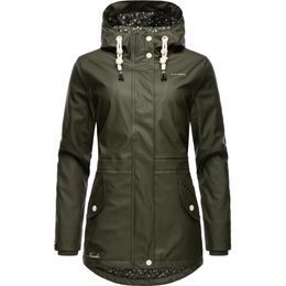 Navahoo Funktionsjacke 'Ocean Heart' Damen Größe XXL tanne / weiß