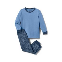 Tchibo Kleinkinder-Interlock-Pyjama - Dunkelblau - Kinder - Gr.: 86/92