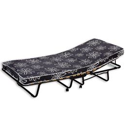 Roller Komfort-Gästebett PASO - schwarz-weiß - 80x190 cm