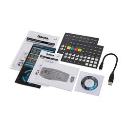 Hama Maus-/Tastatur-Konverter für PS4/PS3/Xbox One/Xbox360 Konverterkabel, USB Typ A, USB Typ A, grau