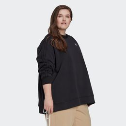 adidas originals Große Größen: Sweatshirt, schwarz, Gr.44/46