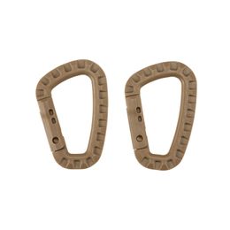 Brandit Carabiner 2er Set camel