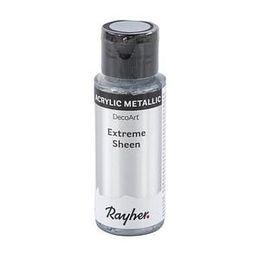 Rayher Extreme Sheen Acrylfarben metallic silber 59,0 ml