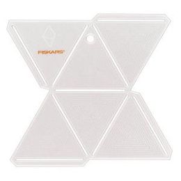 Fiskars® Stanzschablone 3D Diamant Vorlage weiß