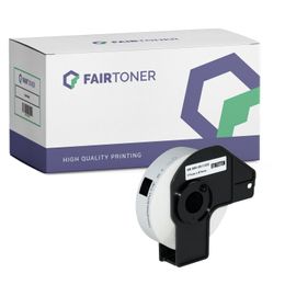 FairToner Kompatibel für Brother P-Touch QL 1100 C (DK-11203) Etikett 300x (17mm x 87mm) Weiss