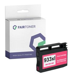 FairToner Kompatibel für HP OfficeJet 7110 (CN055AE / 933XL) Druckerpatrone Magenta