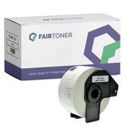 FairToner Kompatibel für Brother P-Touch QL 1100 C (DK-11208) Etikett 400x (38mm x 90mm) Weiss