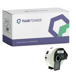 FairToner Kompatibel für Brother P-Touch QL 1100 C (DK-11219) Etikett 1200x (12mm x 12mm) Weiss