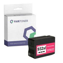 FairToner Kompatibel für HP OfficeJet 7110 (CN053AE / 932XL) Druckerpatrone Schwarz