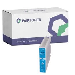 FairToner Kompatibel für Epson Workforce Pro WF-C 8190 DW BAM (C13T04B240) Druckerpatrone Cyan