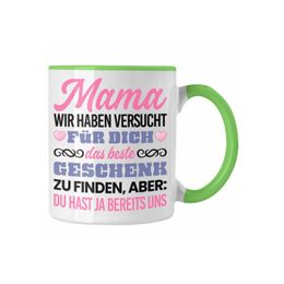 Trendation Tasse Mama Tasse Geschenk zum Muttertag Weihnachten Geburtstag Geschenkidee