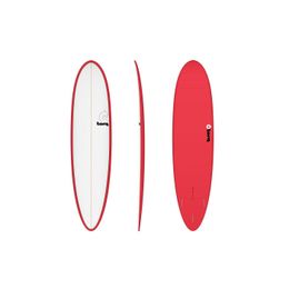 Torq Wellenreiter Surfboard Torq Epoxy TET 7.6 Funboard Red Pinline