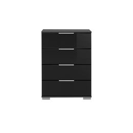 Nachtschrank Easy Plus C - schwarz - 52 cm - 74 cm - 38 cm - Sconto