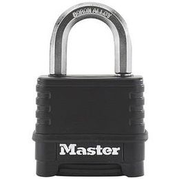 Master Lock® Vorhängeschloss M178EURD schwarz