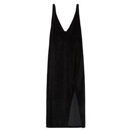 Bershka Kleid Damen Größe 40 schwarz Winterkleid
