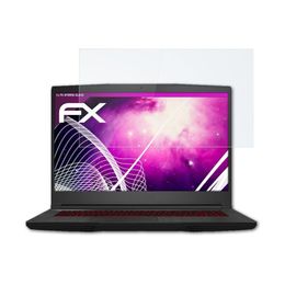 atFoliX Schutzfolie Panzerglasfolie für MSI GF65 Thin, Ultradünn und superhart, weiß