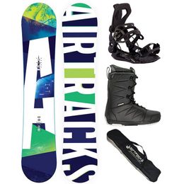 Airtracks Snowboard Snowboard Komplett Set Aero (4er Pack)