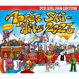 Polystar Apres Ski Hits 2023 (XXL Fan-Edition, 3 CDs) - Various. (CD)