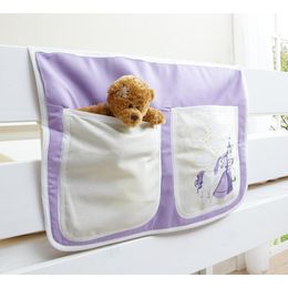 Ticaa Bett-Tasche für Hoch- und Etagenbetten "Horse (lila)"