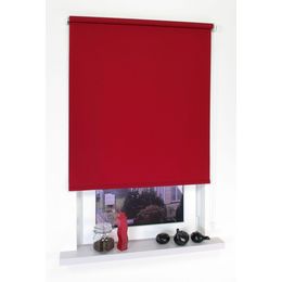 Bella Casa Seitenzugrollo, Kettenzugrollo, 180 x 102 cm, rot