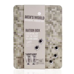 accentra Badeset MEN'S WORLD in Geschenkbox aus Blech