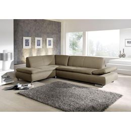 Max Winzer Terrence Ecksofa links mit Sofa 2,5-Sitzer rechts taupe