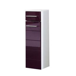 HELD MÖBEL Held Rimini Unterschrank 25 Aubergine